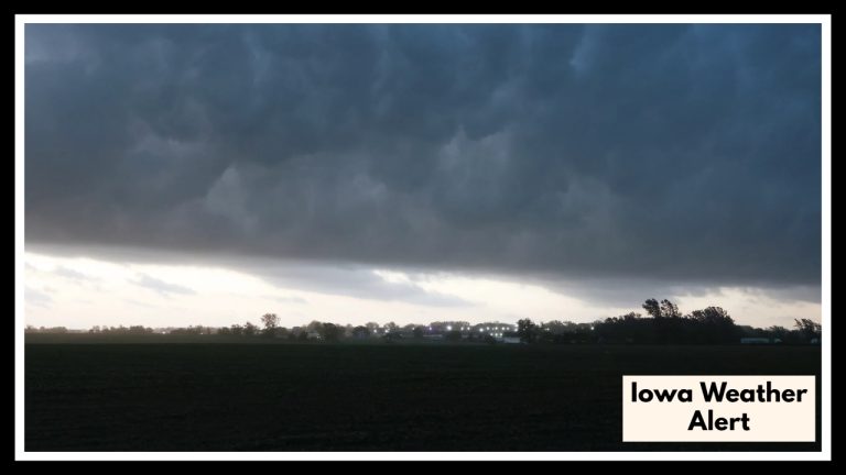 Iowa Weather Alert: Thunderstorms and a 50% Chance of Rain in Davenport ...